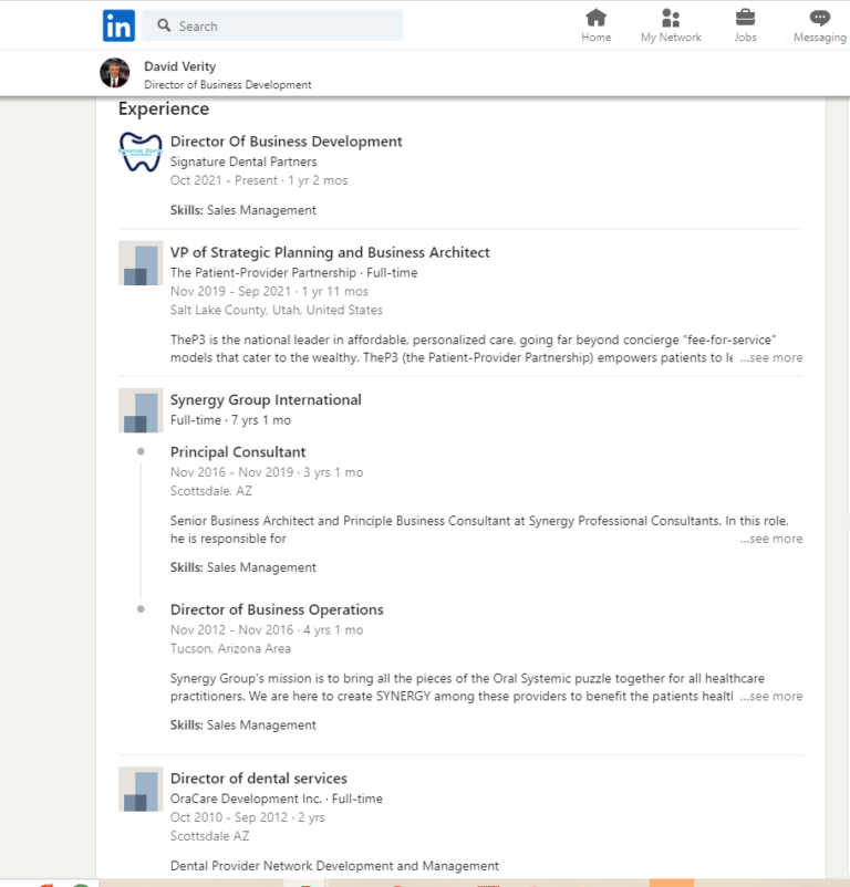 The Truth About David Verity, DDS - convicted of sex crimes